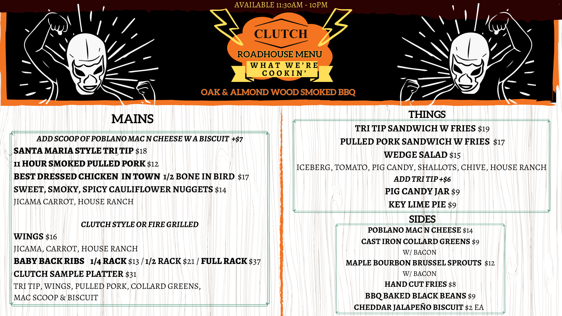 Clutch Roadhouse – ClutchroadhouseBBQ.com